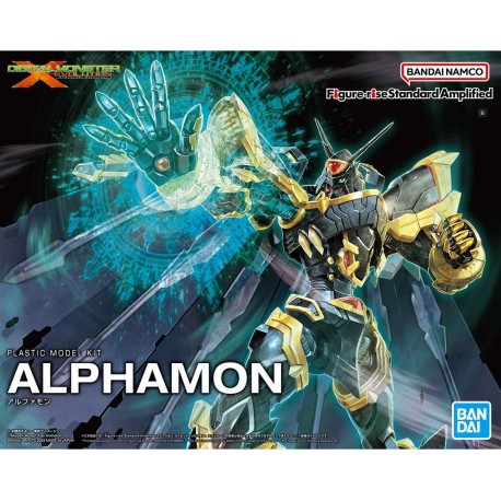 Figure-rise Amplified - Alphamon - Canada Gundam