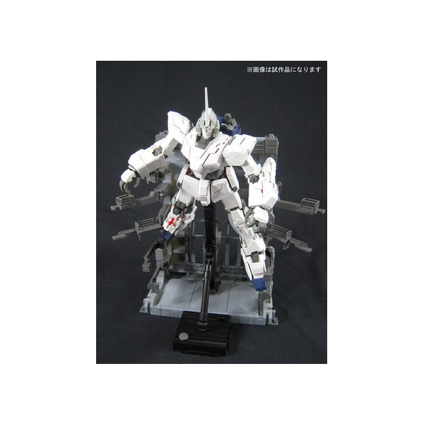MG Unicorn Gundam HD Color + MS Cage - Canada Gundam