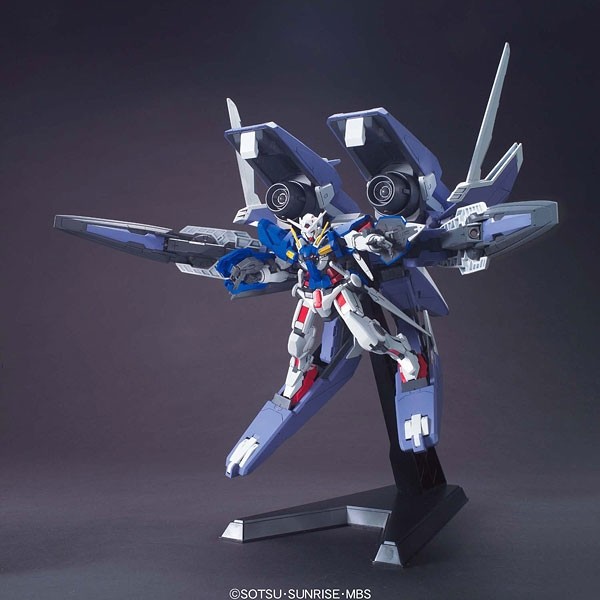 HG GN ARMS TYPE + Gundam Exia (Trans Mode) (13) - Canada Gundam