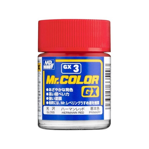 Mr. Color GX 3 - Hermann Red - Canada Gundam