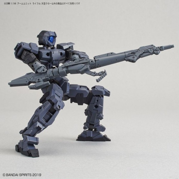 30MM - Arm Unit Rifle/Large Claw (w-04) - Canada Gundam