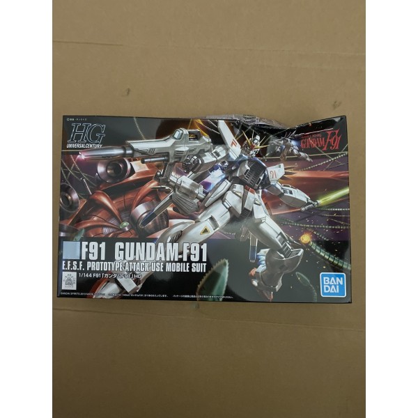 HG UC Gundam F91 (167) *BOX DAMAGE* - Canada Gundam